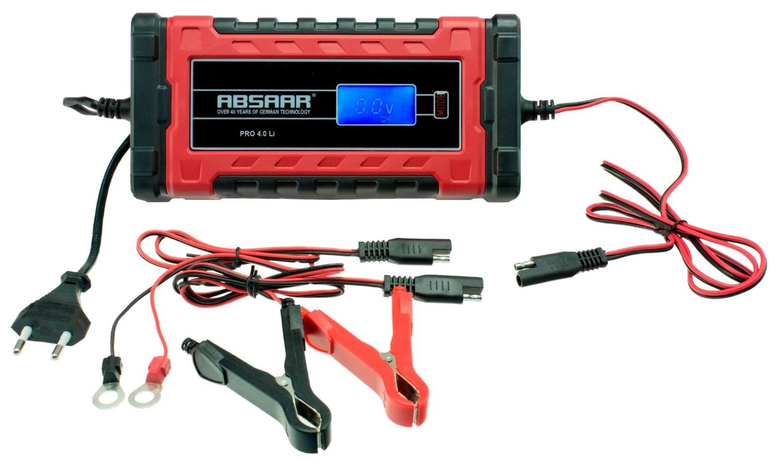 Absaar Pro 6.0 6A 12/24V Smart Charger - Φορτιστής Μπαταρίας 0635676