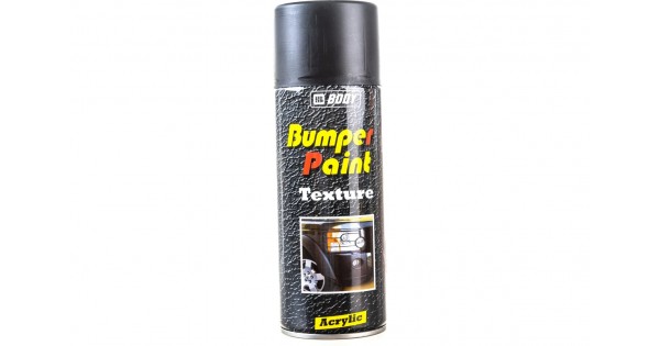 HB BODY TEXTURE BUMPER PAINT SPRAY BLACK 400ml 5130200010
