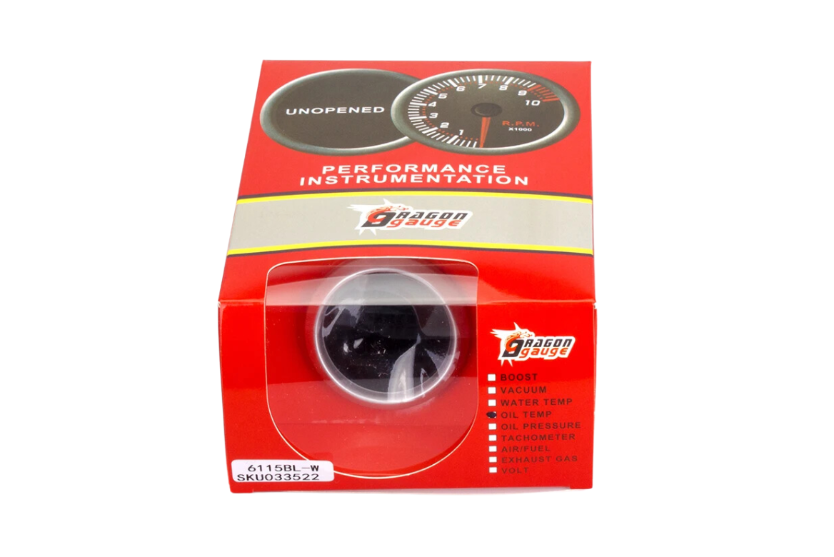 Dragon Gauge Ψηφιακό Μπαρομετρο Με Μέτρηση Bar 57mm