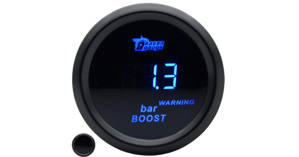Dragon Gauge Ψηφιακό Μπαρομετρο Με Μέτρηση Bar 57mm