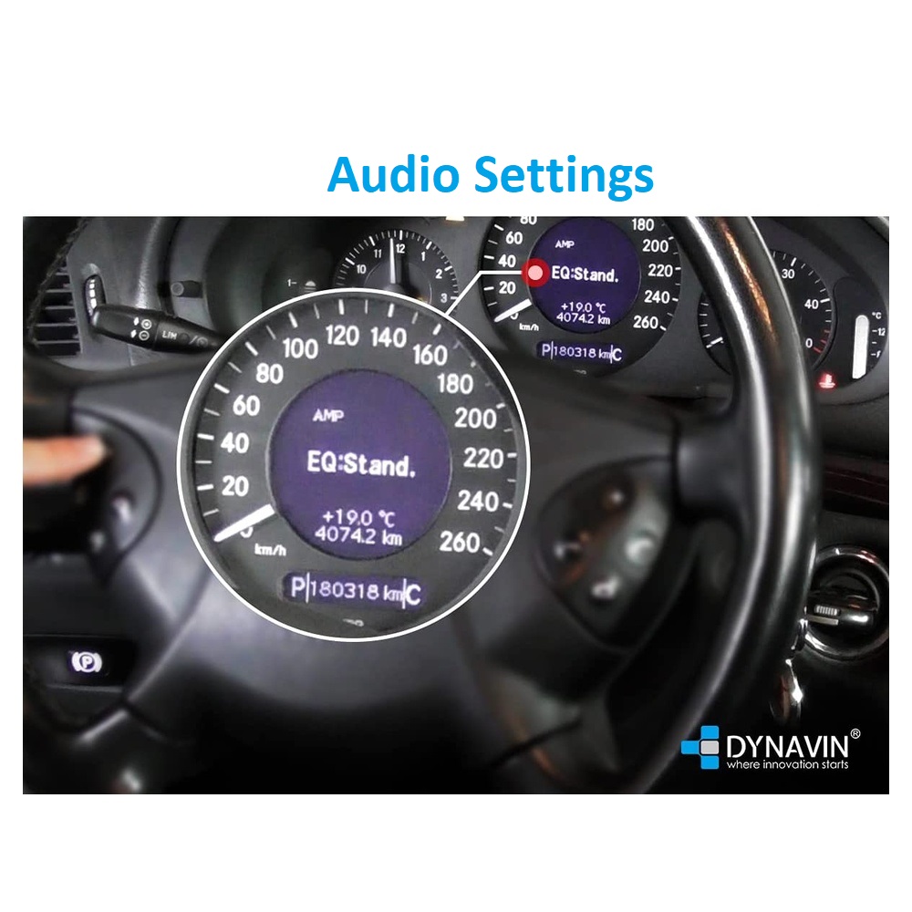 Dynavin Οπτική Ίνα Και χειρ. Τιμονιού Για W211/R171 MOAGW-CAN