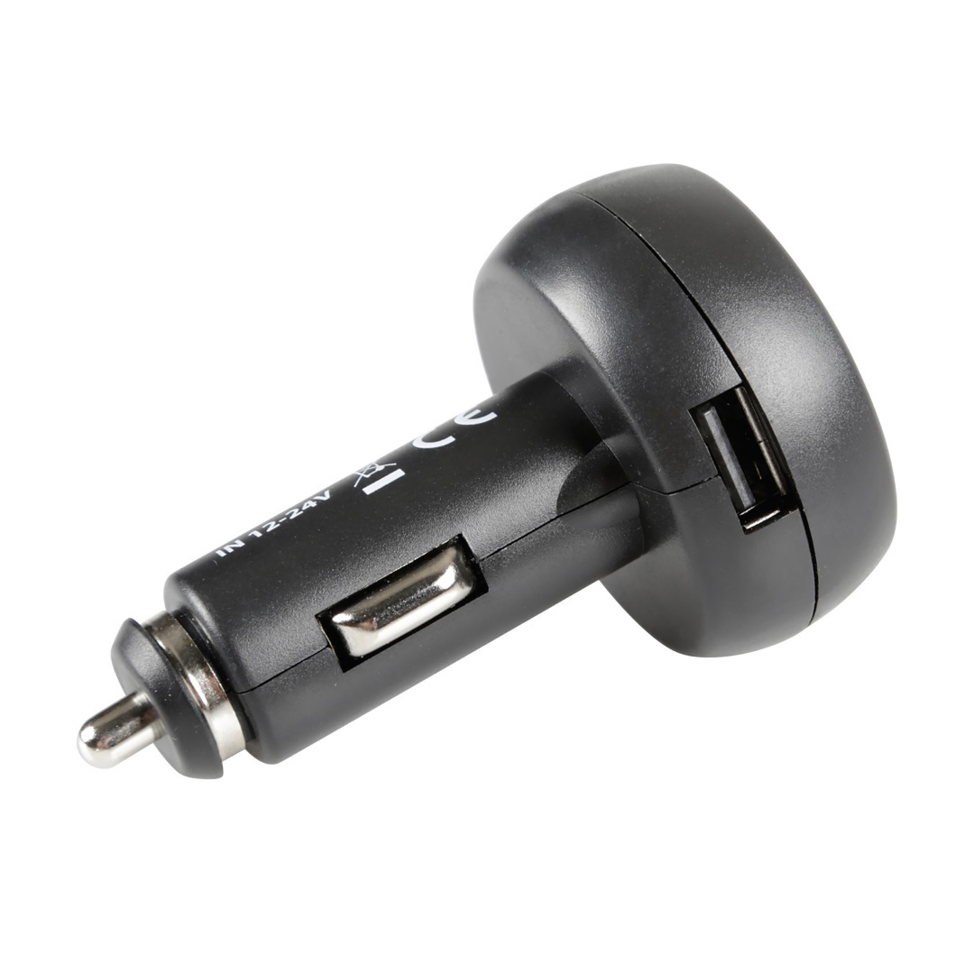Βολτομετρο Μπαταριας SMART-PLUG 3 in 1 12/24V 2,1A (ΜΕ Θερμομετρο ...