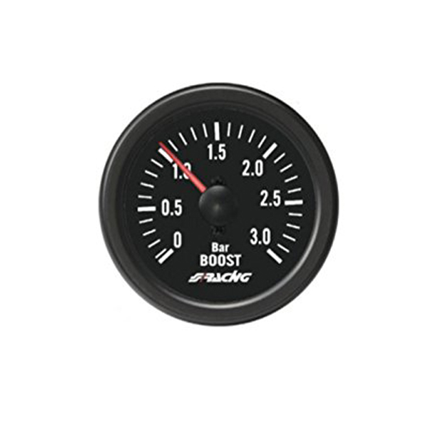 Simoni Racing Black line Μπαρόμετρο Αυτοκινήτου για Κινητήρες Turbodiesel