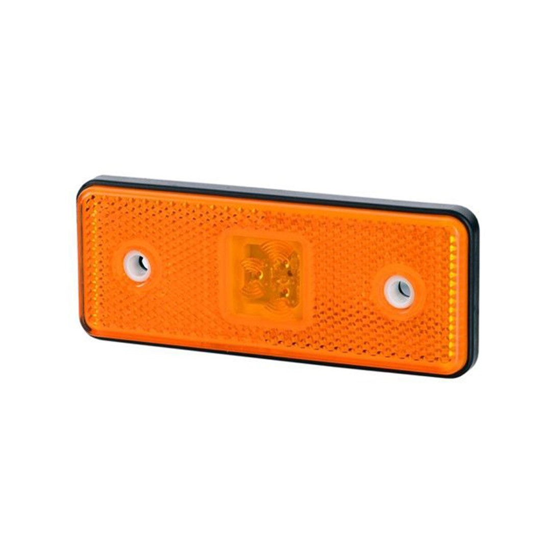 Φως Ογκου ΑΝΑΚΛΑΣΤΙΚΟLD161 12/24V 3LED Horpol Πορτοκαλι 11 X 4 Cm -1ΤΕΜ.