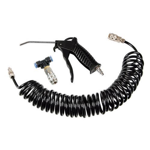 Πιστολι Αερα Με Σπιραλ P-2 6mm 5m 10bar kg/cm2 ME Συνδεσμος Αερα T 6mm