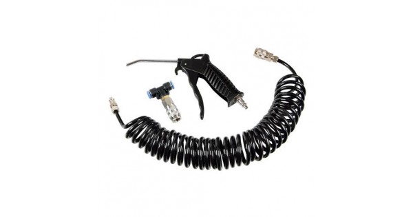 Πιστολι Αερα Με Σπιραλ P-2 6mm 5m 10bar kg/cm2 ME Συνδεσμος Αερα T 6mm