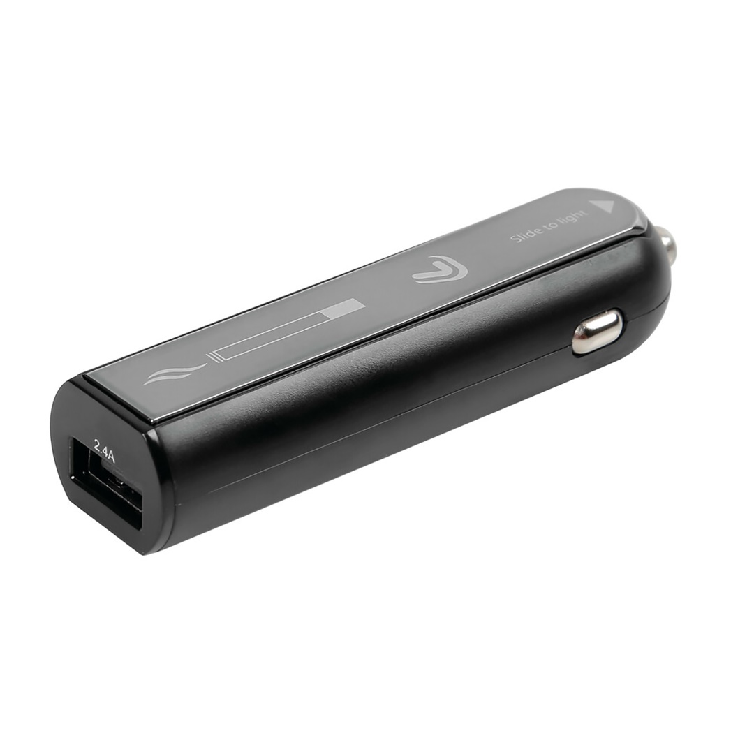 Φορτιστης Αναπτηρα Με 1 Θυρα USB(TYPE A) Με Ενσωματωμενο Ηλεκτρικο ...