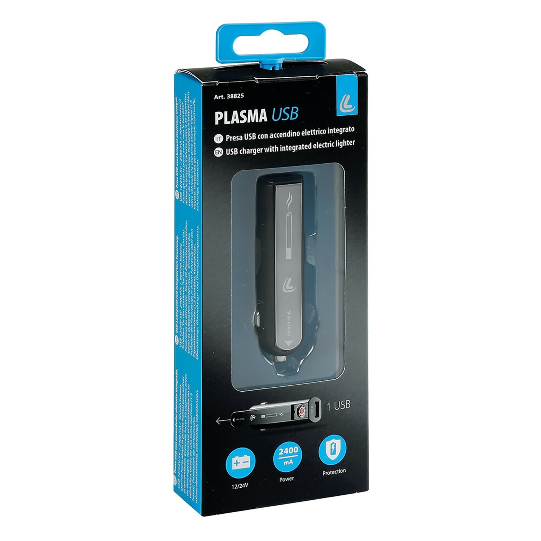 Φορτιστης Αναπτηρα Με 1 Θυρα USB(TYPE A) Με Ενσωματωμενο Ηλεκτρικο ...