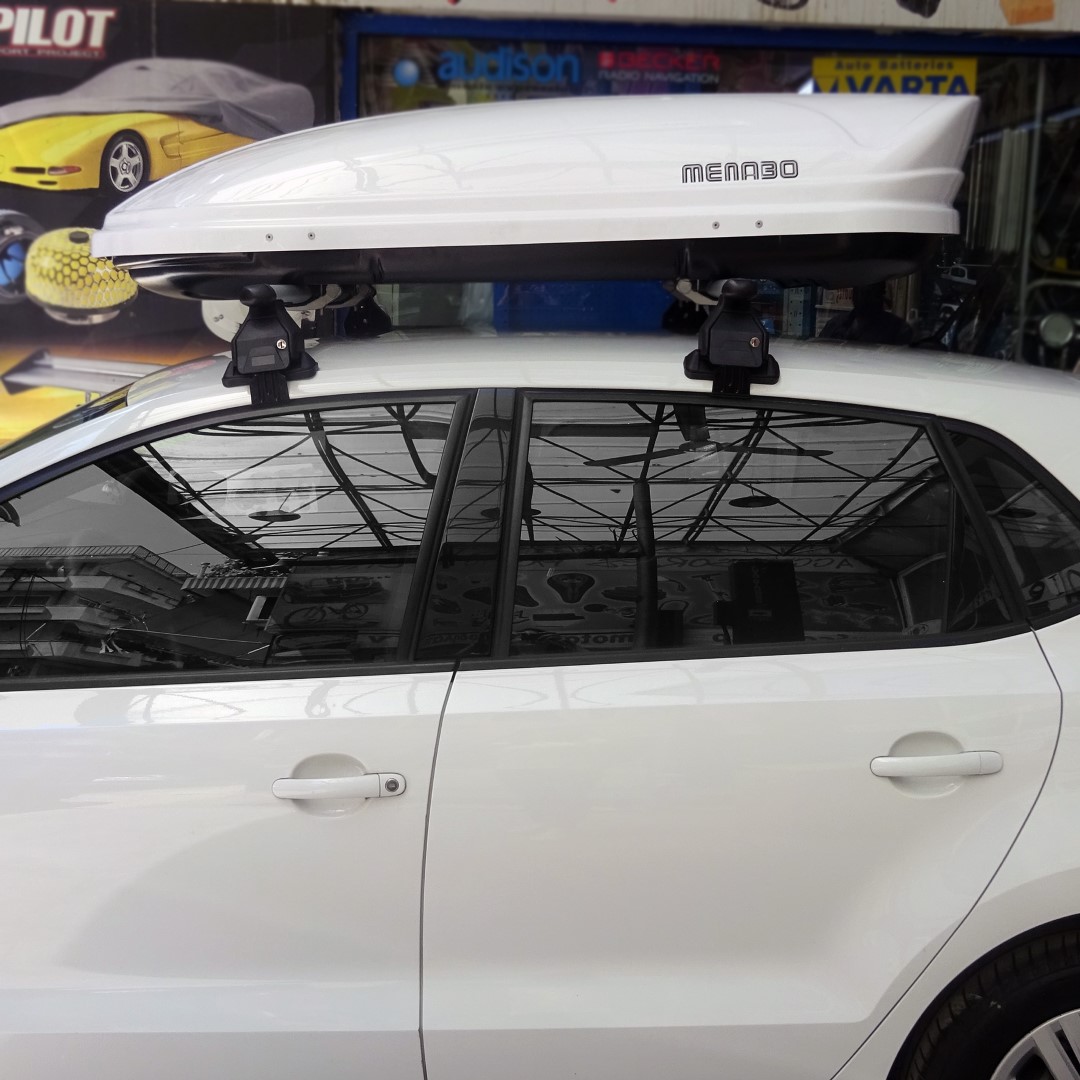 Menabo VW Polo 6R/6C 5D 2010>2017 Kit Με Μπαρες Οροφης Αλουμινιου ...