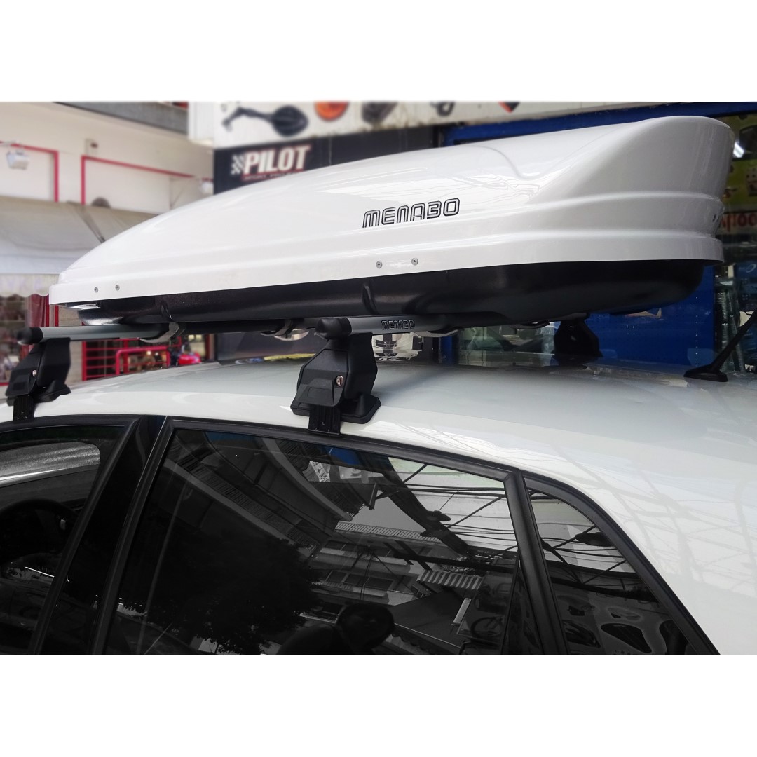 Menabo VW Polo 6R/6C 5D 2010>2017 Kit Με Μπαρες Οροφης Αλουμινιου ...