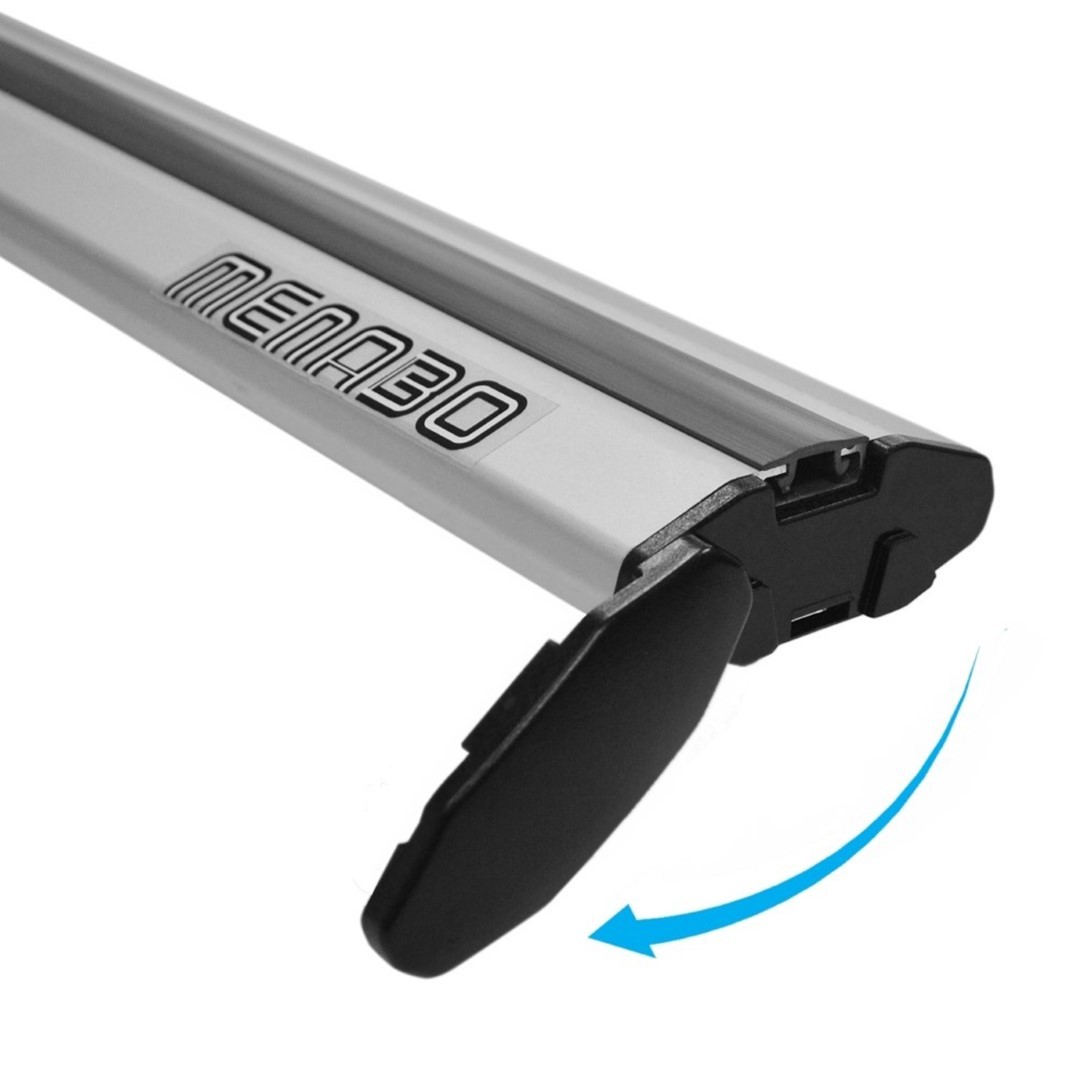 Μπαρες Οροφης Αλουμινιου Με Κλειδαρια Jackson 120 cm Menabo (STANDARD ...