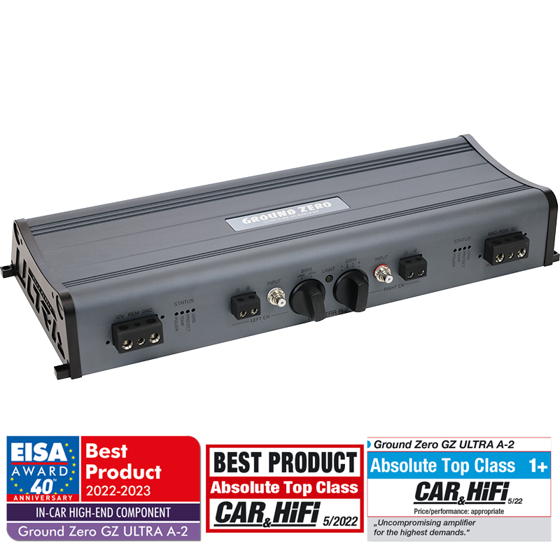 Ground Zero Gz Ultra A-2 Ενισχυτές 2-Channel Amplifier