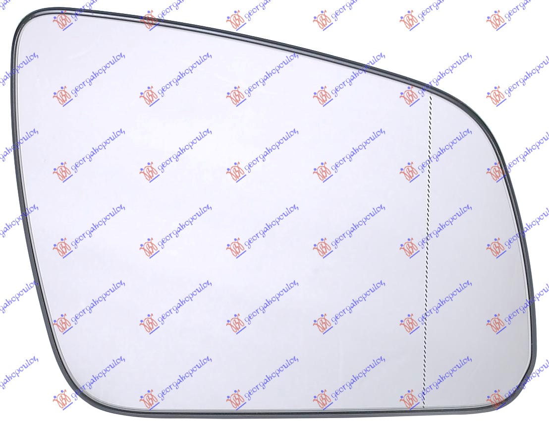 Κρυσταλλο Καθρεφτη Θερμαινομενο -09 (ASPHERICAL GLASS) Δεξια Mercedes C ...