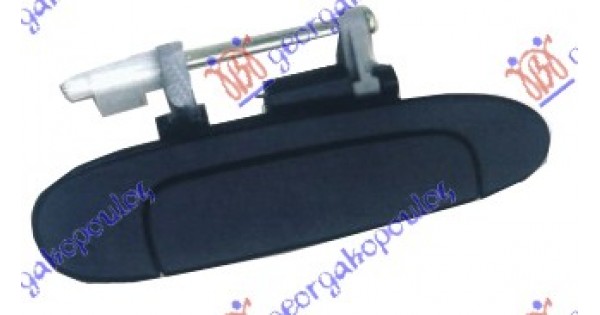 Χερουλι Οπισθιας Πορτας Εξω Δεξια Toyota Yaris 99-05 - 022507851