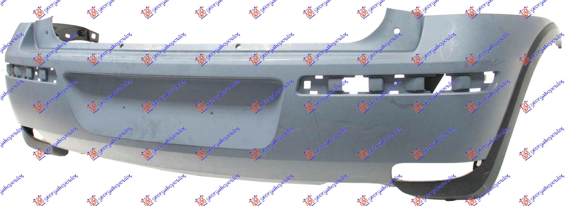 Προφυλακτηρας Πισω ΒΑΦΟΜ. 04- Opel Corsa C 00-06 - 034203635