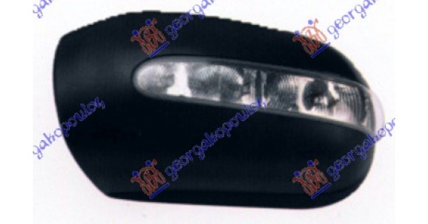 Καπακι Καθρεφτη Με Φλας & Φως ΑΣΦ. 03- Αριστερα Mercedes S Class (W220 ...