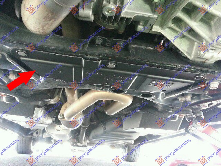 Ποδια Μηχανης Πλαστικη (ΠΙΣΩ ΚΟΜ) Toyota Rav 4 10-12 - 832000840