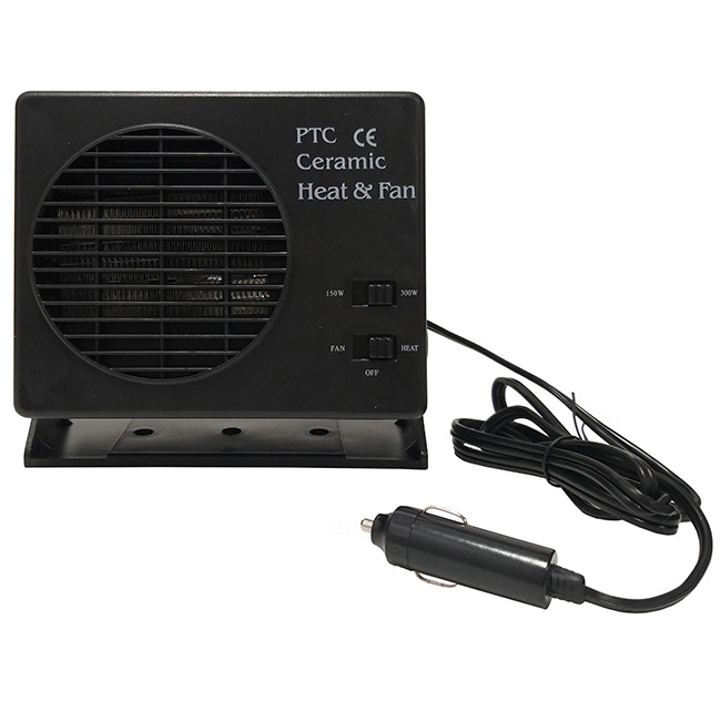 Αεροθερμο Αυτοκινητου Κεραμικο 12V 150-235W