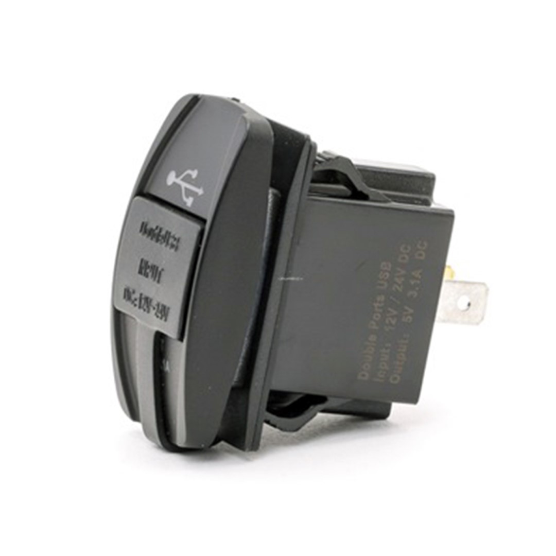 Ανταπτορας Αναπτηρα Axel Με 2 Usb 12/24V Output 5V 3100mA