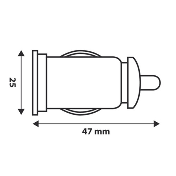 Ανταπτορας Αναπτηρα USB+LED