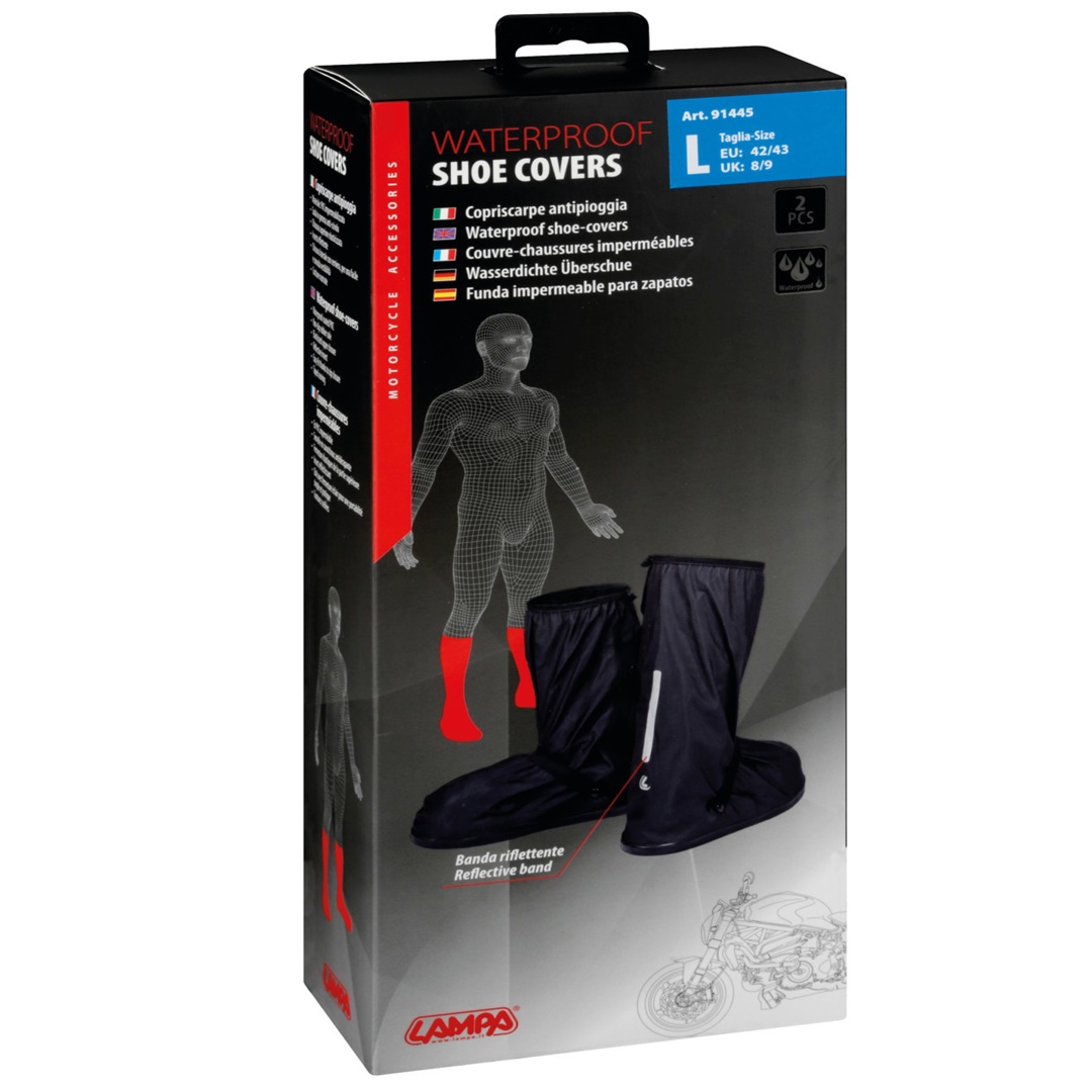 Αδιαβροχο Καλυμμα Παπουτσιων Με Σολα SHOE-COVERS No.42-43 (L) -2ΤΕΜ.