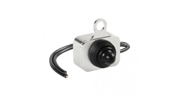 Διακοπτης 12V 6A Τιμονιου Μοτο Αδιαβροχος 6mm Αλουμινιου 1ΤΕΜ.