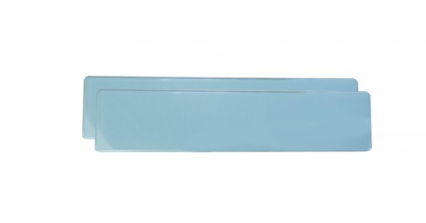 Προστατευτικο Τζαμι Πινακιδας Light Blue Νεου Τυπου 52,7 X 12 cm ...