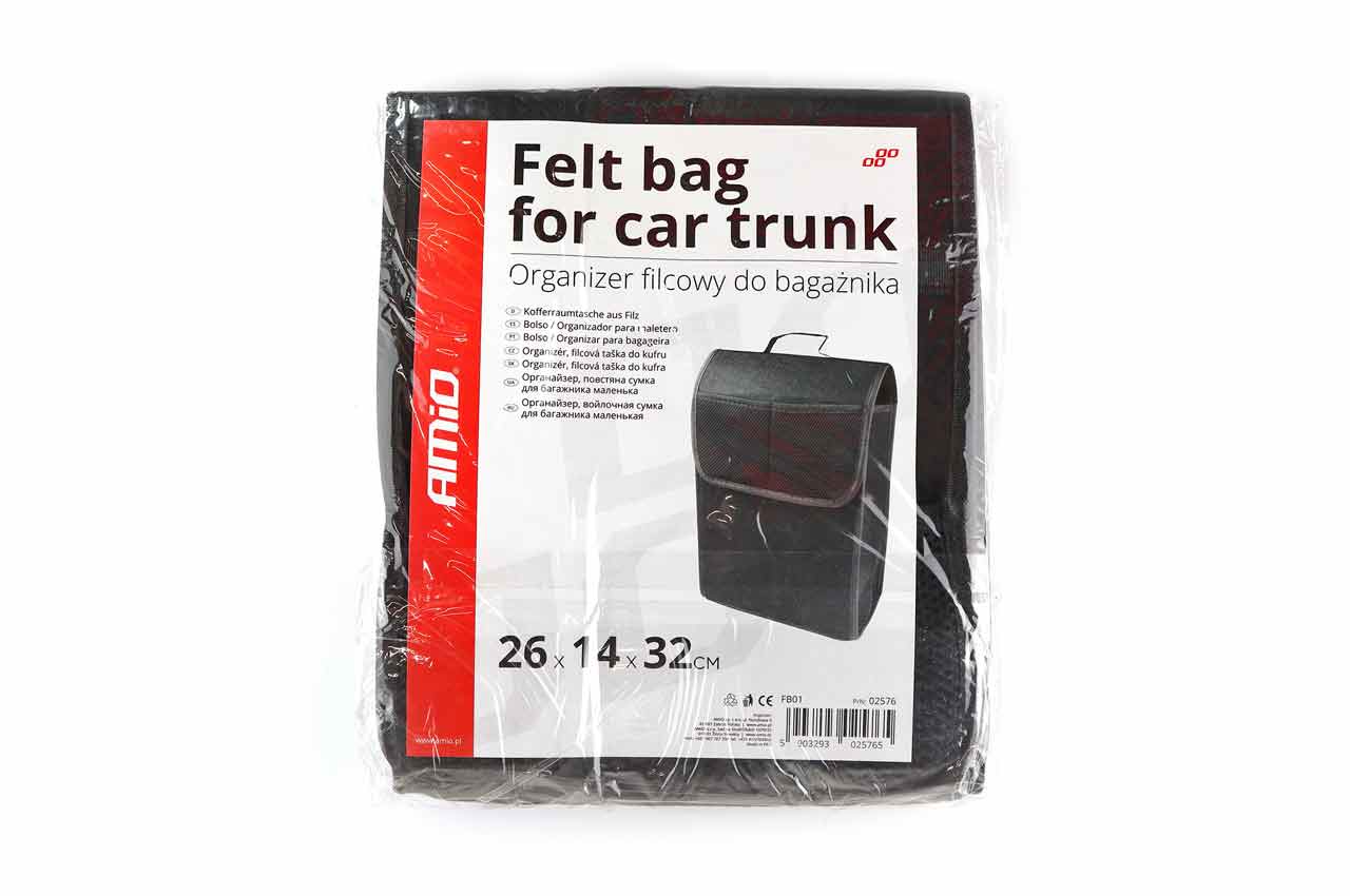 Τσαντα Organizer Πορτ Μπαγκαζ Μαυρη 26x14x32cm