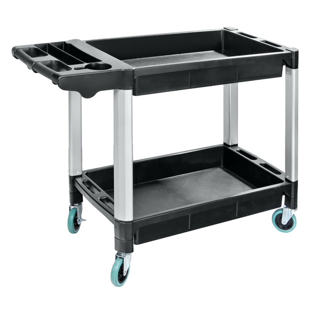 Τρολει Εργαλειων (TROLLEY) 2 Επιπεδων Με 4 Ροδες ΠΛΑΣΤΙΚΟ(PP ...