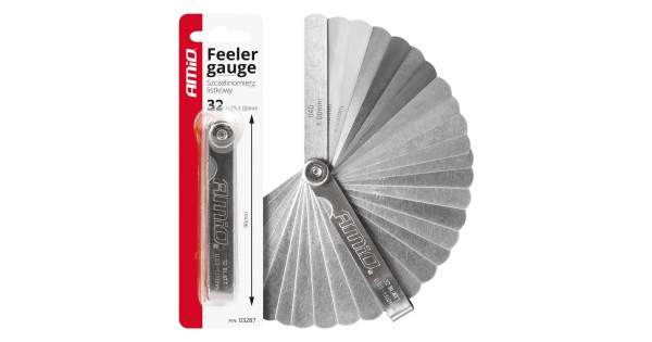 Φιλερ Ρυθμισης Βαλβιδων Με 32 Λαμες 96mm/00,2-1mm Αμιο - 1 ΤΕΜ.