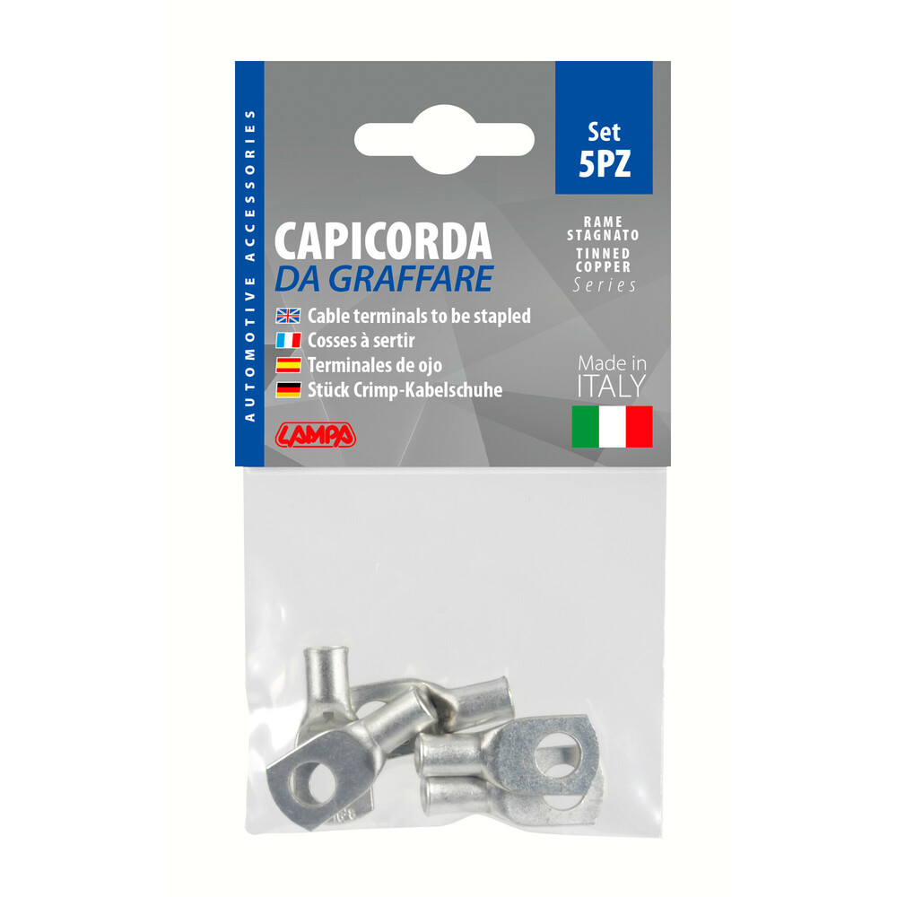 Ακροδεκτες Καλωδιων Μπαταριας 50mm²ΜΕ Τρυπα 8mm 5ΤΕΜ