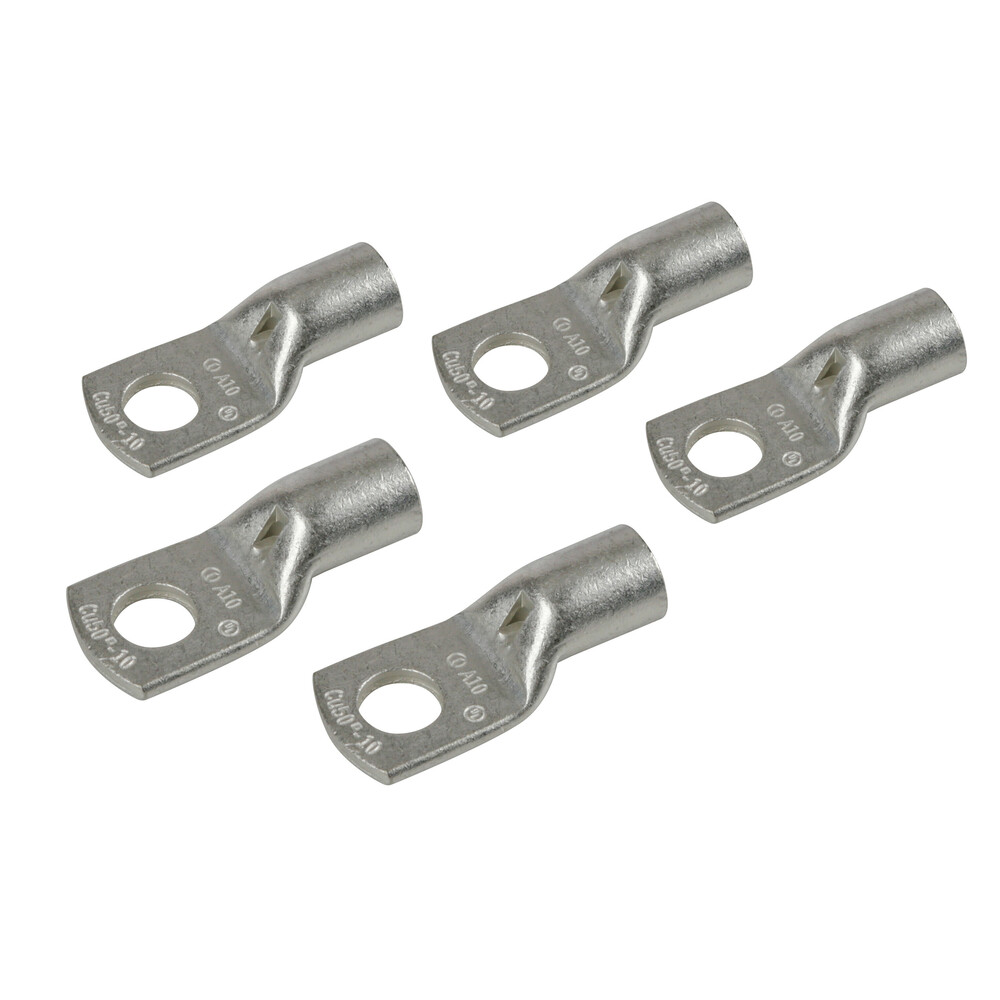 Ακροδεκτες Καλωδιων Μπαταριας 50mm²ΜΕ Τρυπα 10mm 5ΤΕΜ
