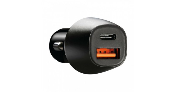 Φορτιστης Αναπτηρα Με 2 Θυρες Usb Type A+ Type C 12/24V 18W Ultra Fast ...
