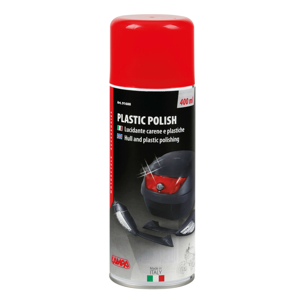 Γυαλιστικο Πλαστικων Σε Σπρει Motorcycle Care 400ml Lampa - 1 Τεμ