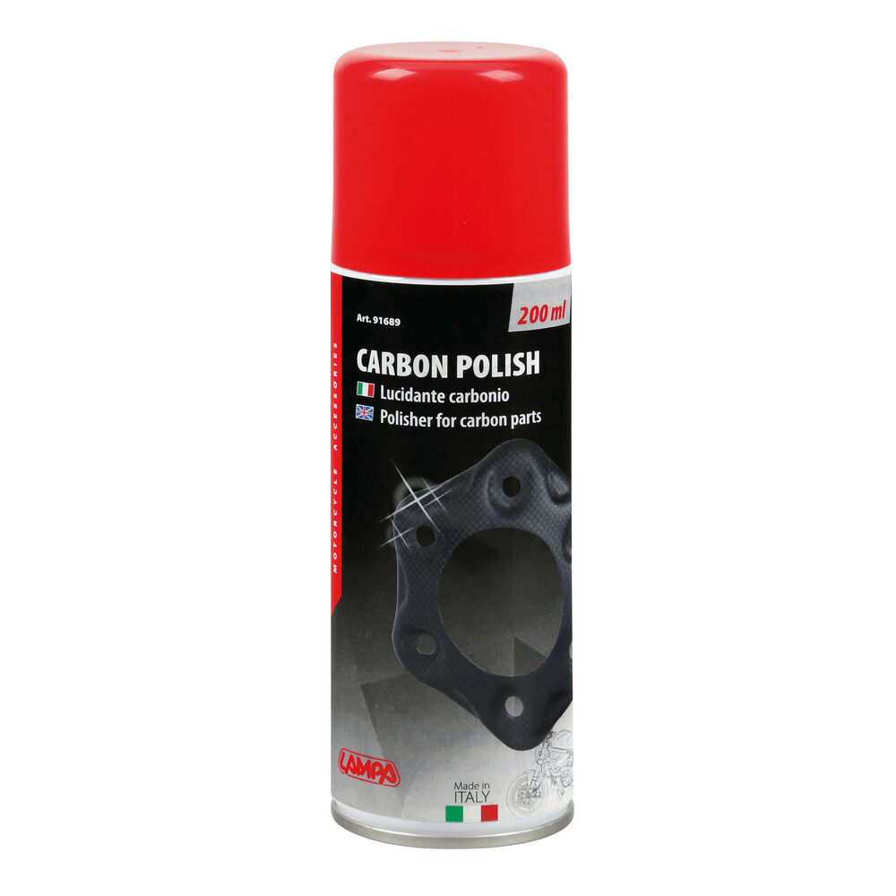 Γυαλιστικο Για Μερη Επενδεδυμενα Με Carbon Σε Σπρει 200ml Lampa - 1 Τεμ