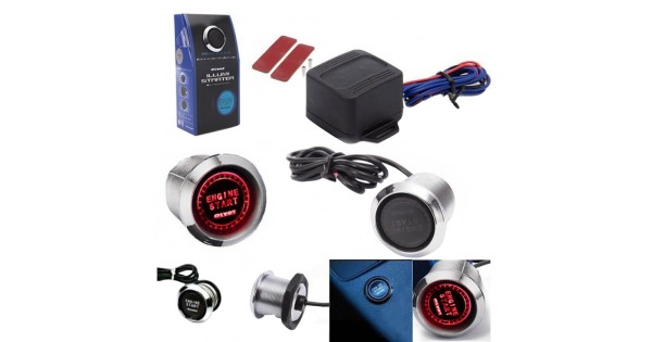 Κιτ Εκκίνησης Engine Start / Stop Pivot Illumi Starter 12V Led Κόκκινο ...
